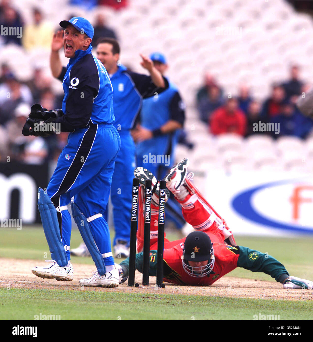 Cricket Campbell Dive Stock Photo - Alamy