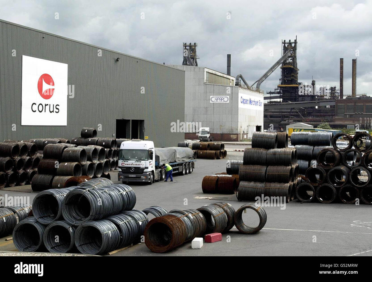 Middlesbrough steel works hi-res stock photography and images - Alamy