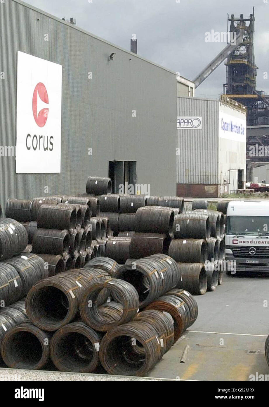 Middlesbrough steel works hi-res stock photography and images - Alamy