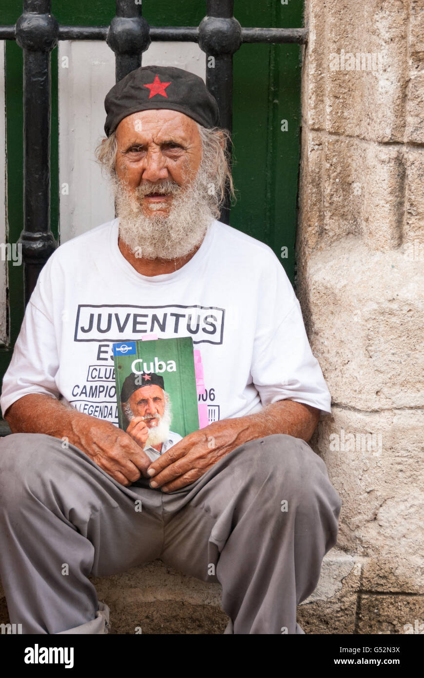 Cuba, Havana, famous Cuban Stock Photo - Alamy