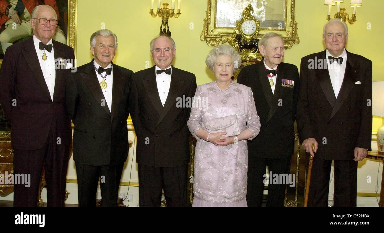 Queen Australian Dinner Stock Photo - Alamy