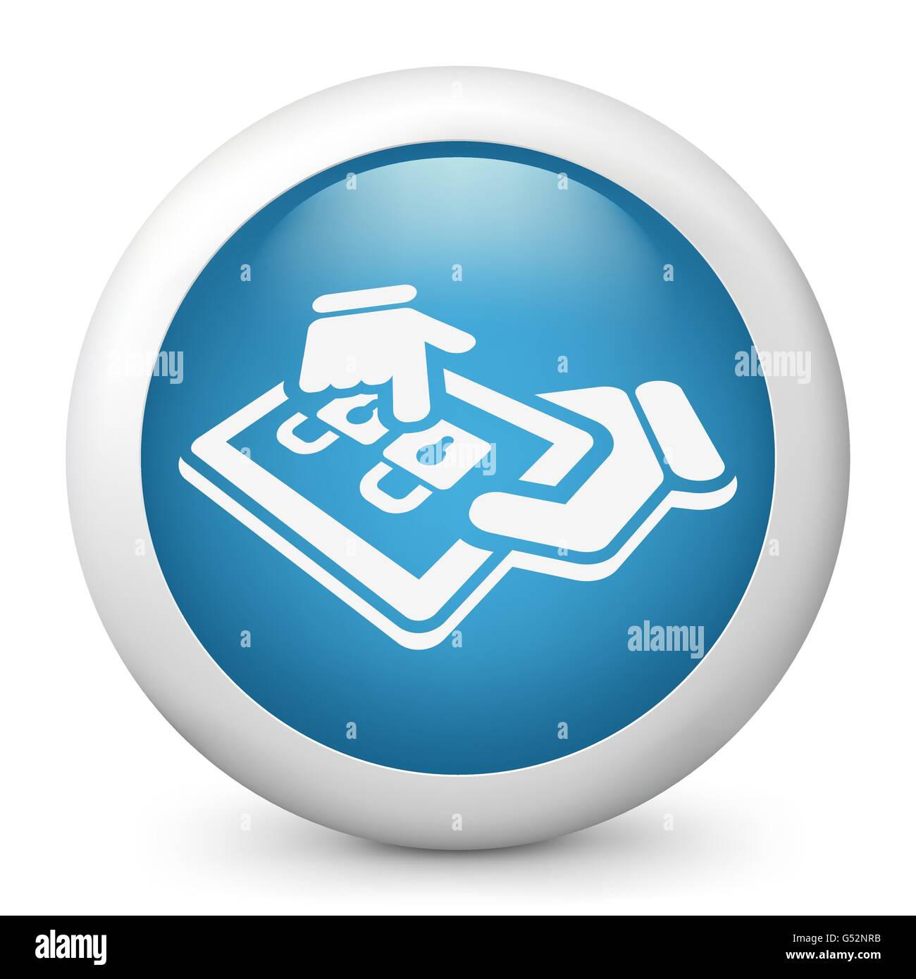 Secure tablet Stock Vector Images - Alamy