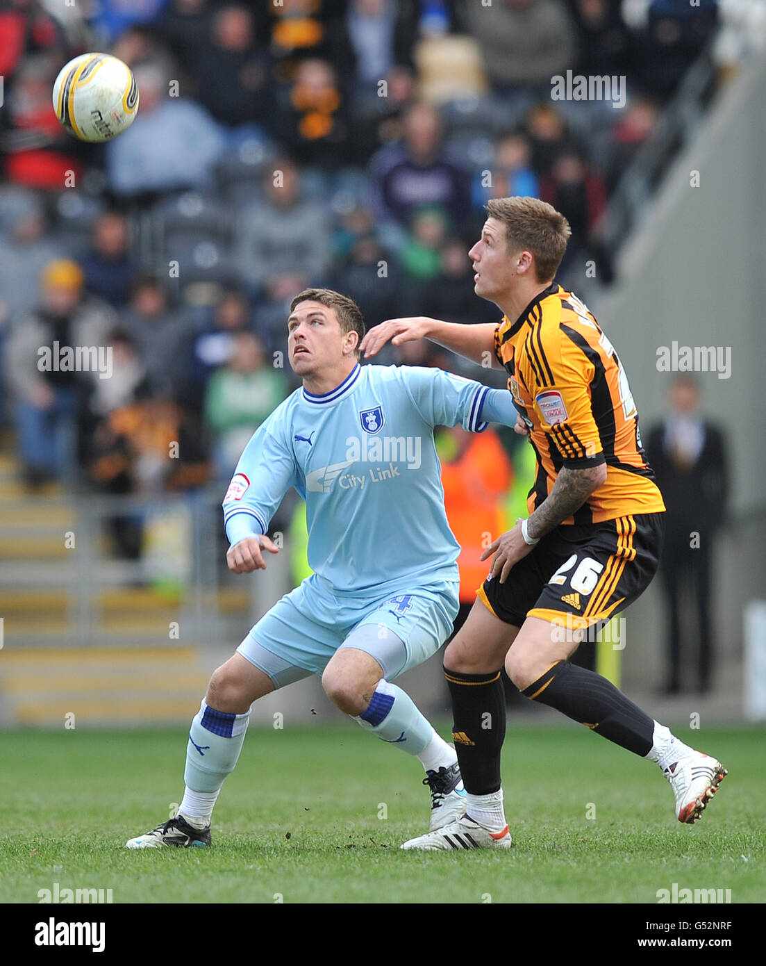 Soccer Football League Championship Hull City Coventry City Kc Stadium ...