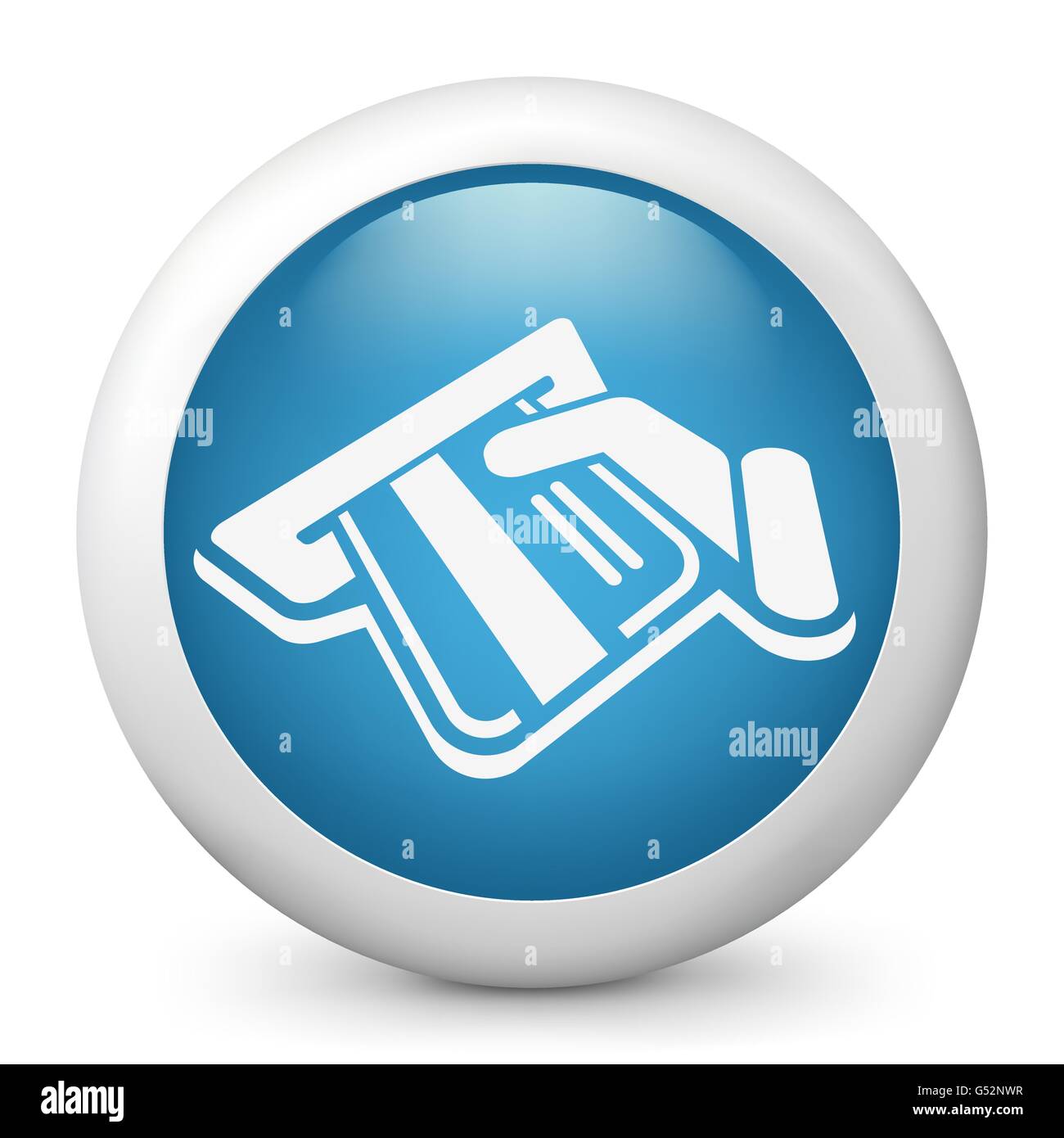 Atm label Stock Vector Images - Alamy