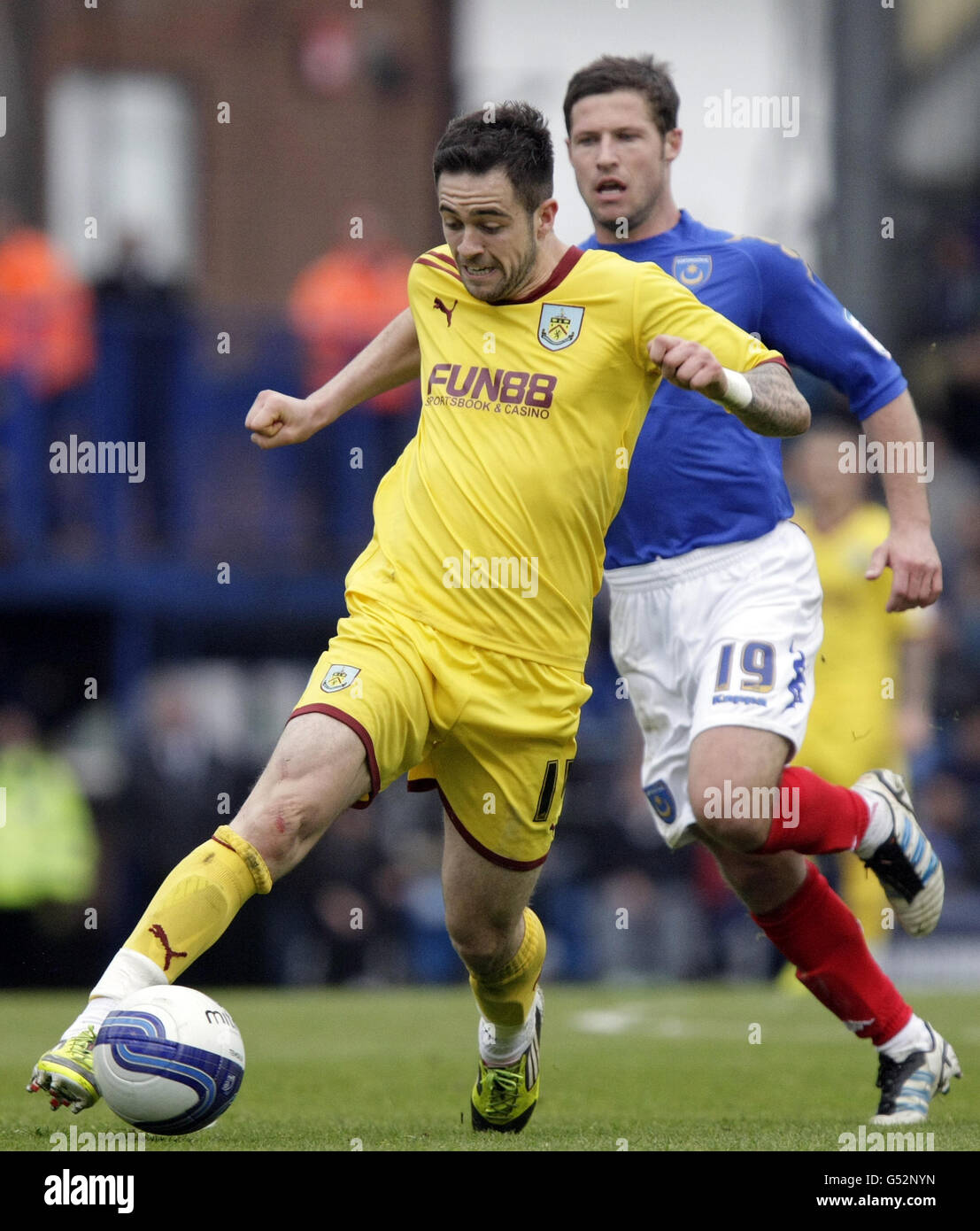 Npower championship match fratton park hi-res stock photography and ...