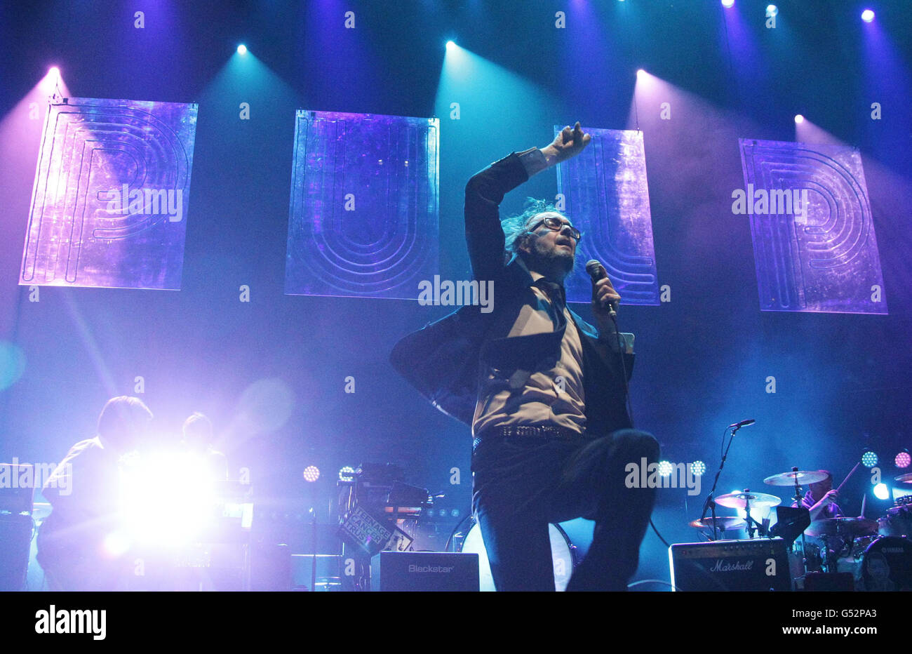 Teenage Cancer Trust Gigs - Pulp - London. Jarvis Cocker of Pulp ...
