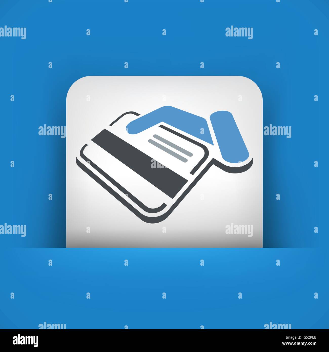 Credit card label Stock Vector Image & Art - Alamy