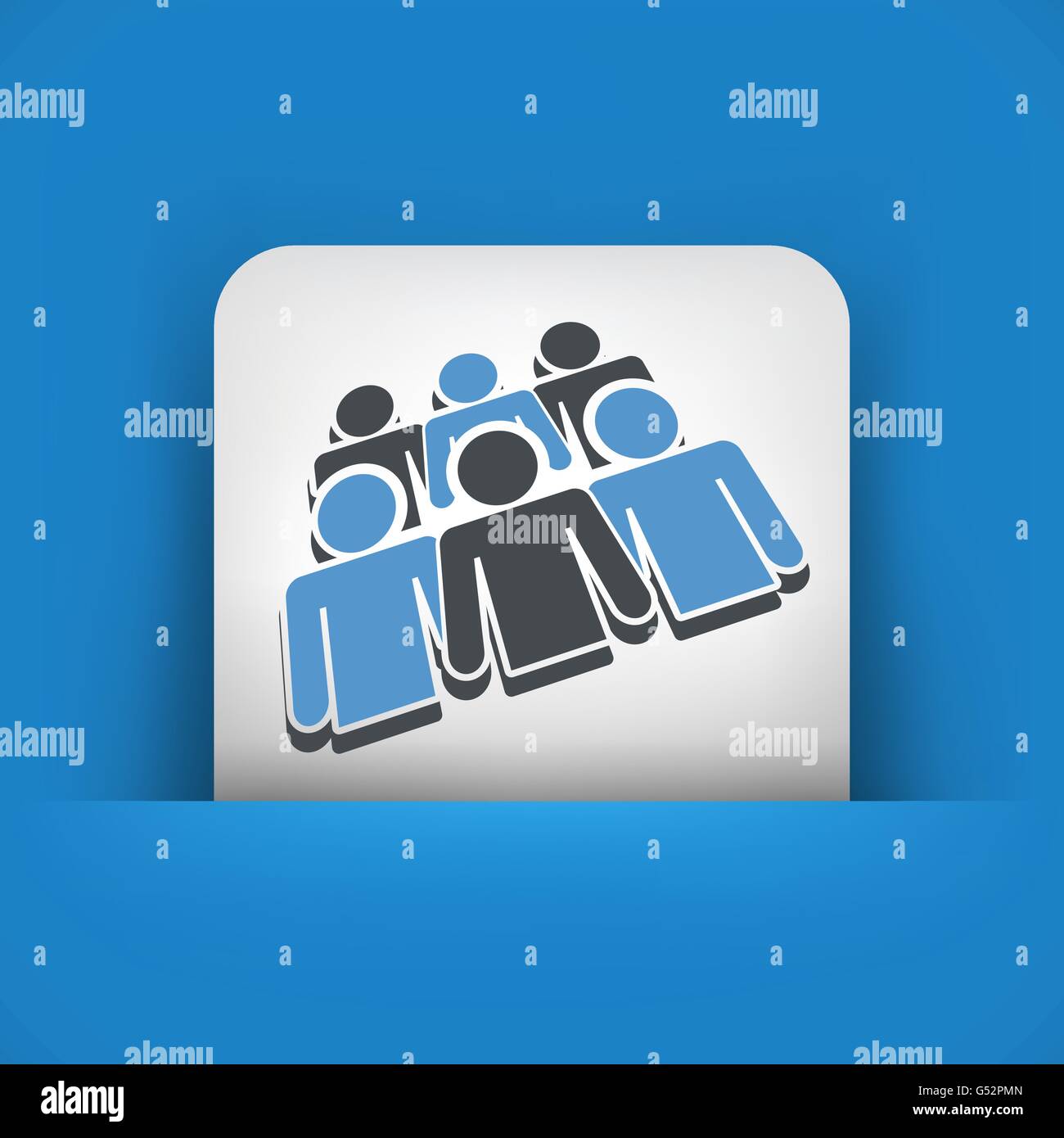 Social community label 3d Stock Vector Image & Art - Alamy