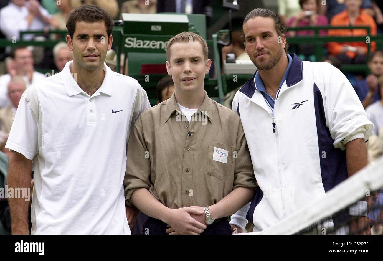 No Commercial use : Anthony Mills (17) from Egham in Surrey with tennis ...