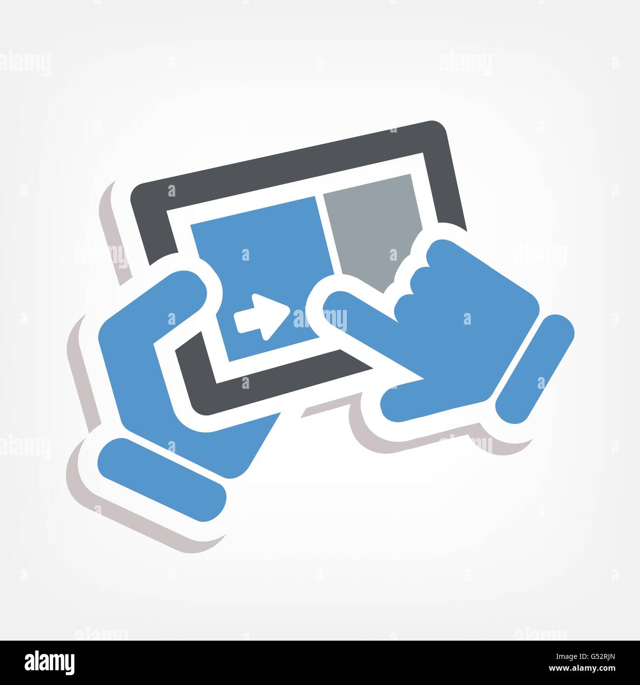 Scan slide Stock Vector Images - Alamy