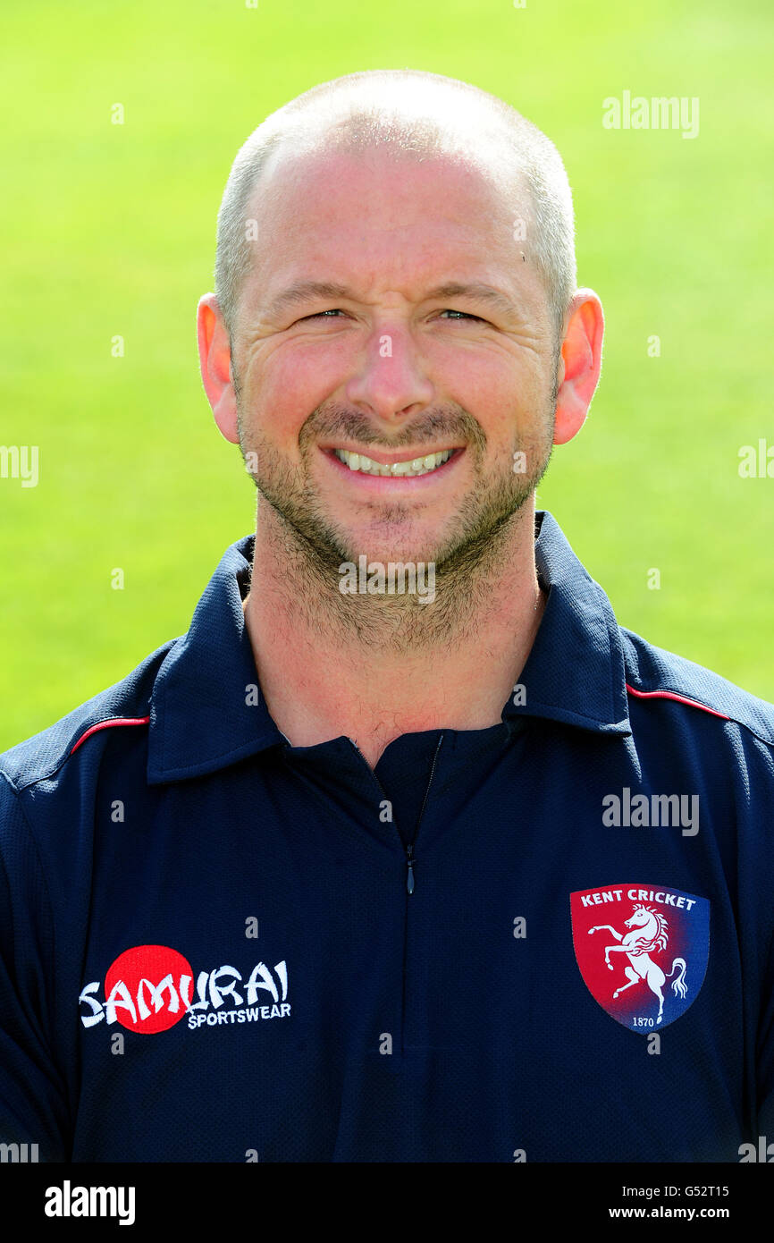 Cricket - 2012 Kent Photocall - St Lawrence Ground. Kent's Darren ...