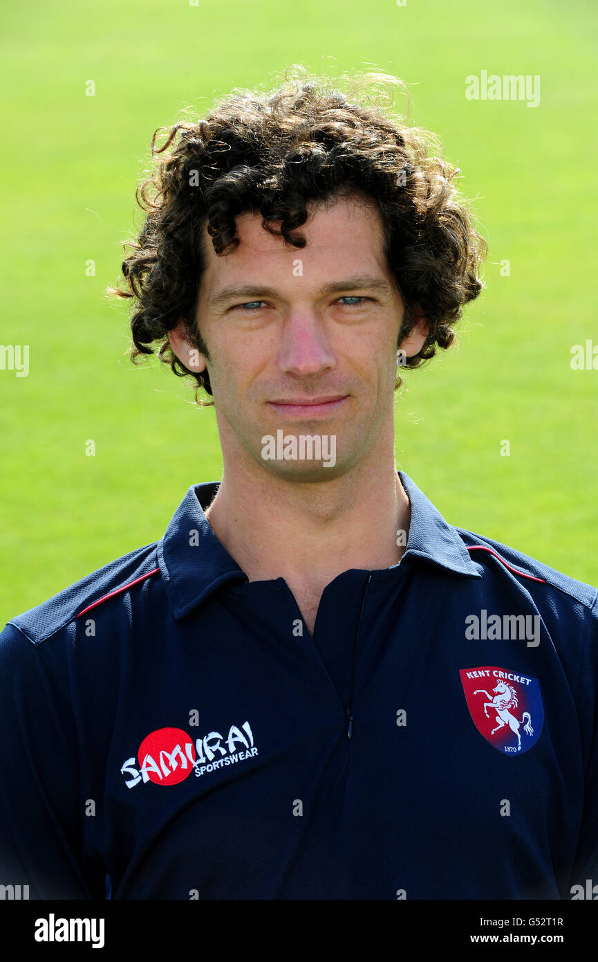 Cricket - 2012 Kent Photocall - St Lawrence Ground. Kent's Charlie ...
