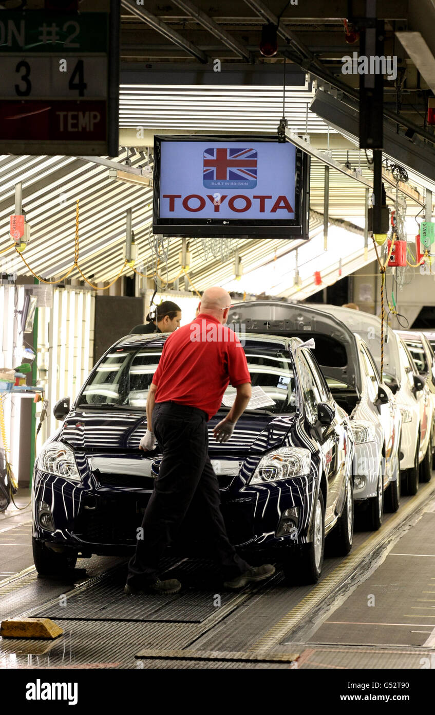 Toyota factory derby hi-res stock photography and images - Alamy