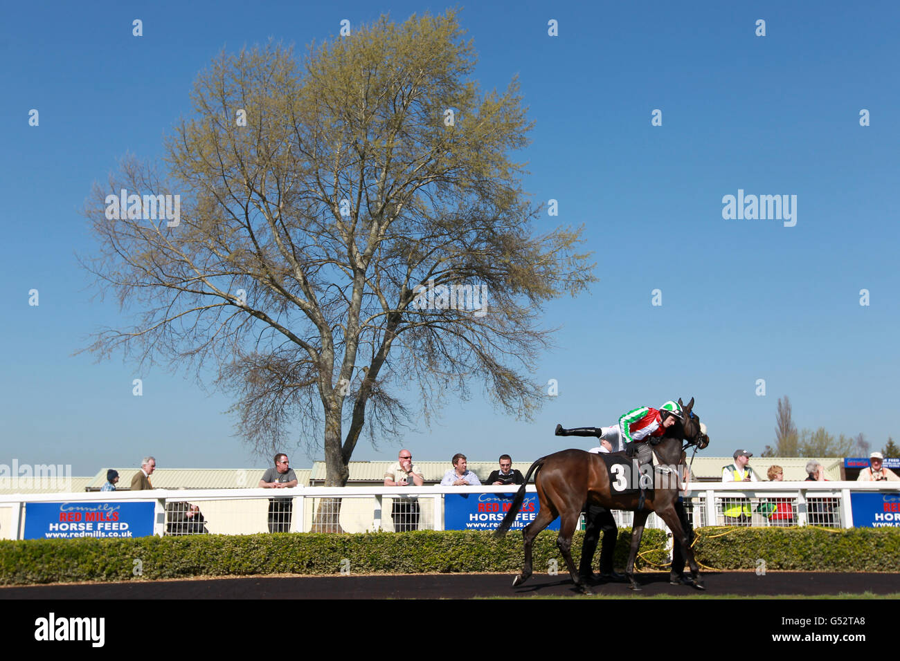 General view of hereford racecourse hi-res stock photography and images ...