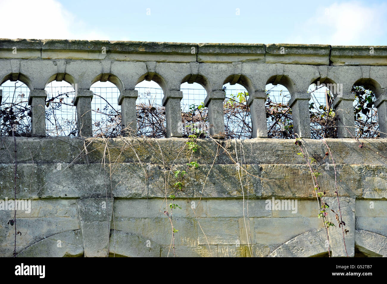 A general view of the Italian Terraces at Crystal Palace Park, south ...