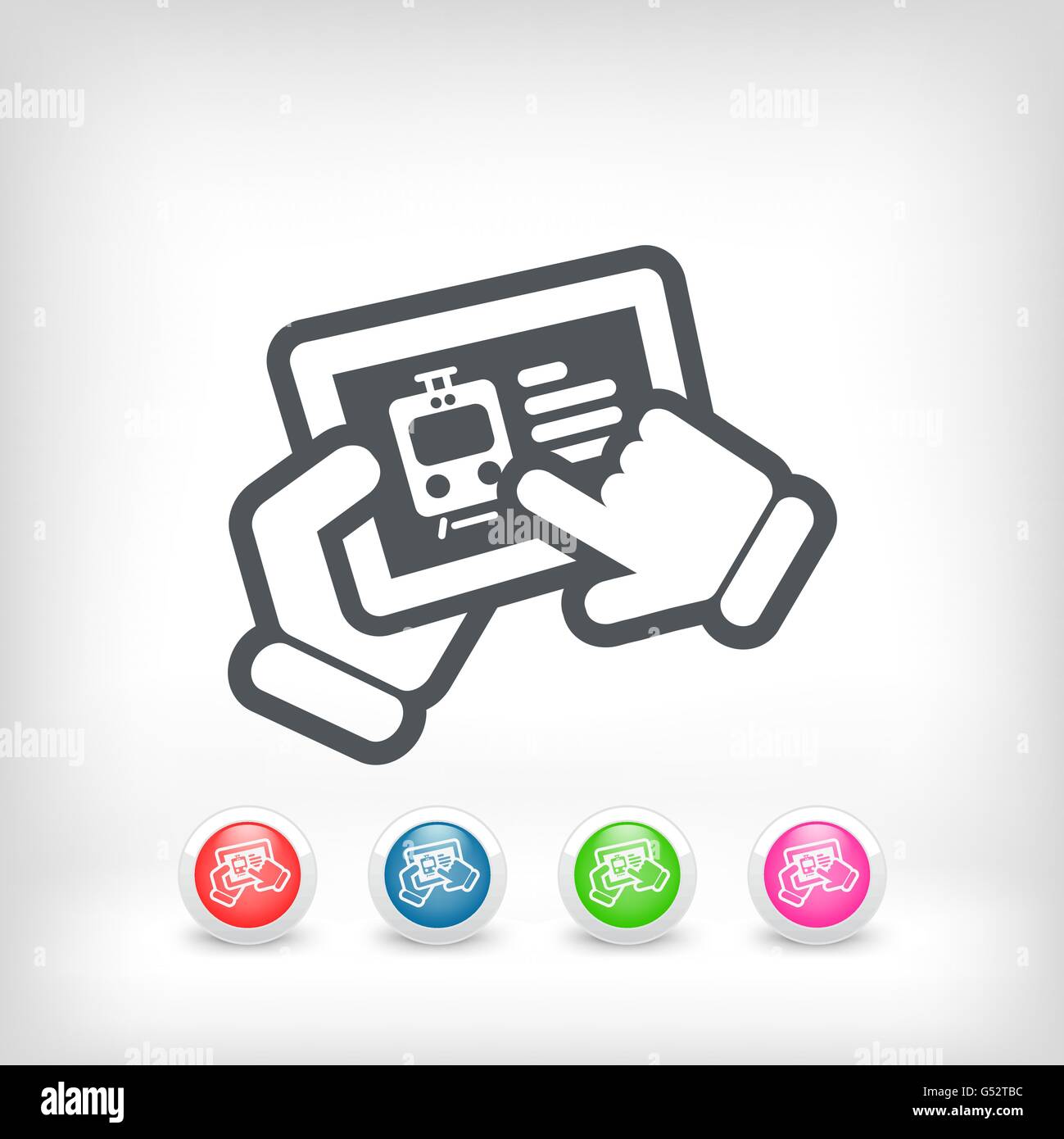 Train reservations Stock Vector Images - Alamy