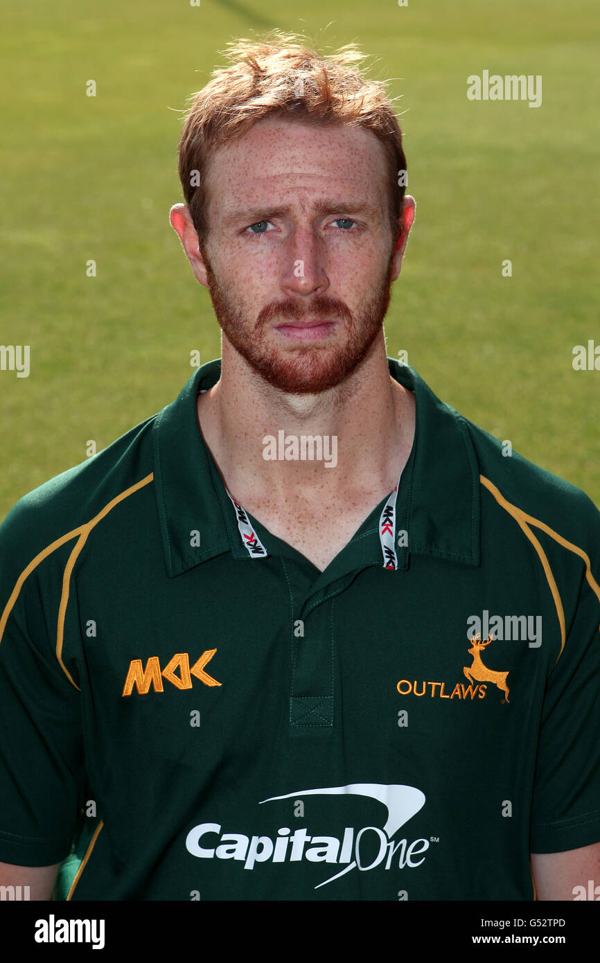 Cricket - 2012 Nottinghamshire Photocall - Trent Bridge Stock Photo - Alamy