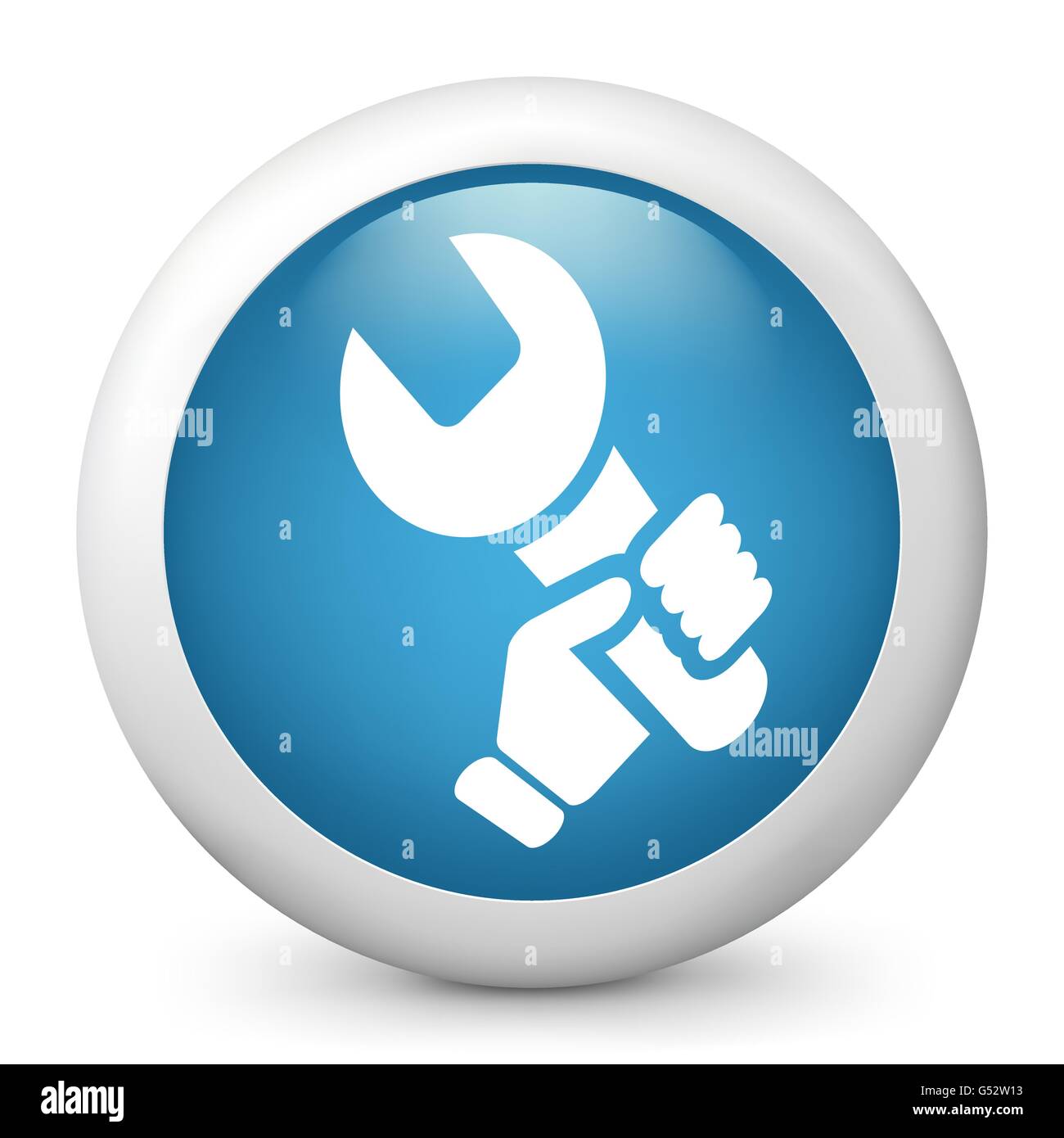 Worker holding picture Cut Out Stock Images & Pictures - Alamy