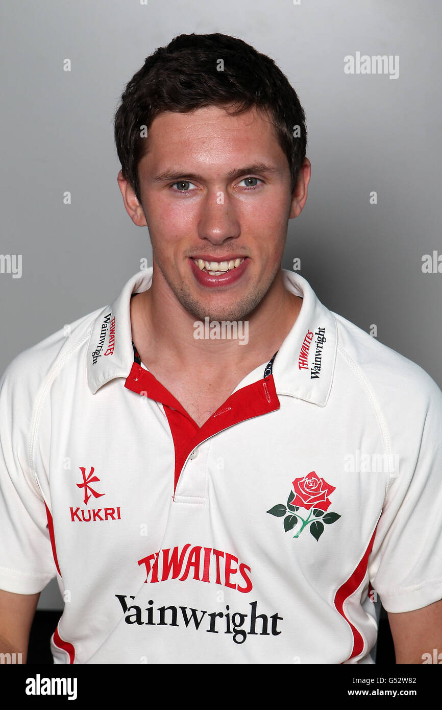 Cricket - 2012 Lancashire Photocall - Old Trafford. Simon Kerrigan ...