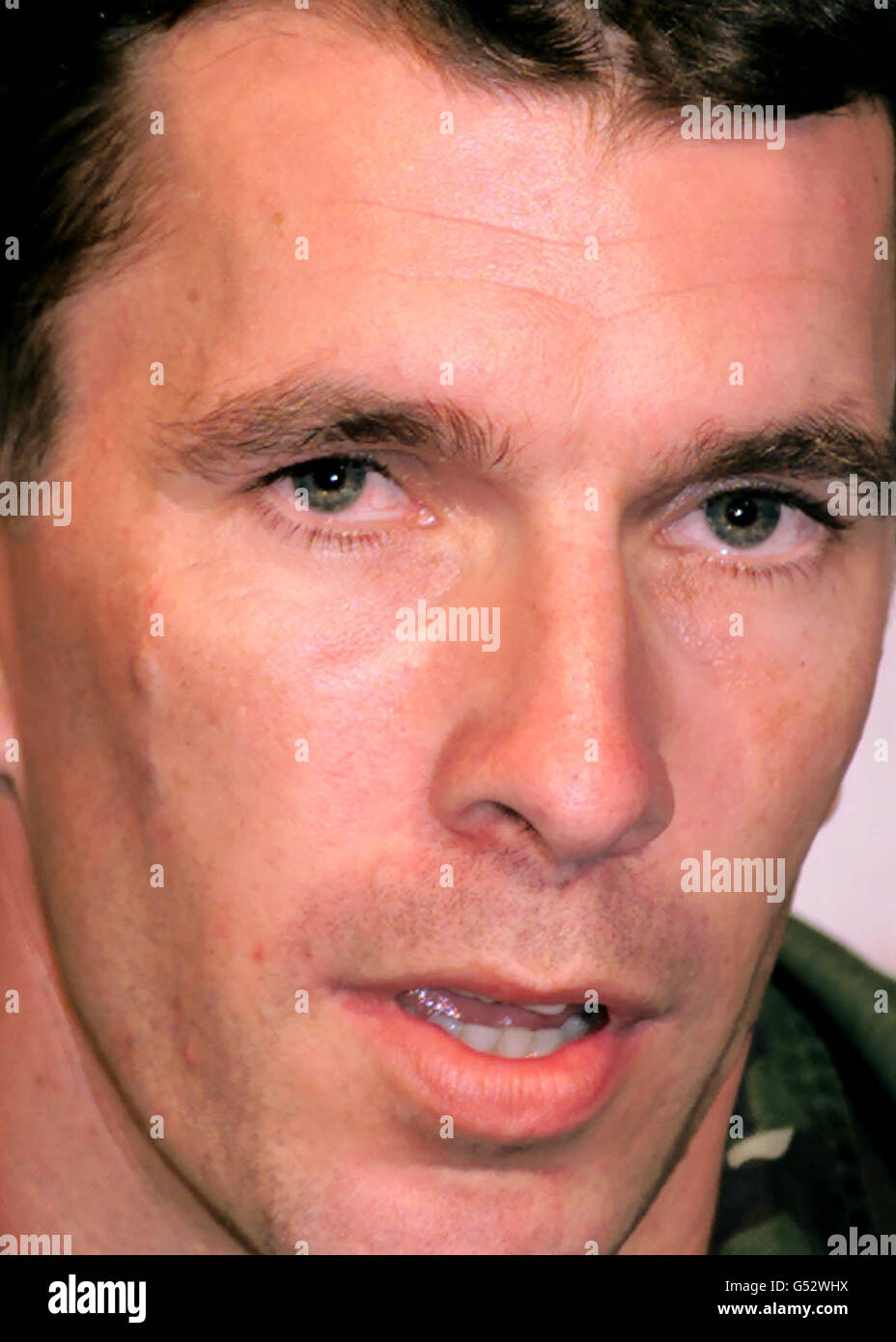 Major andrew harrison of the 2nd battalion parachute regiment hi-res ...