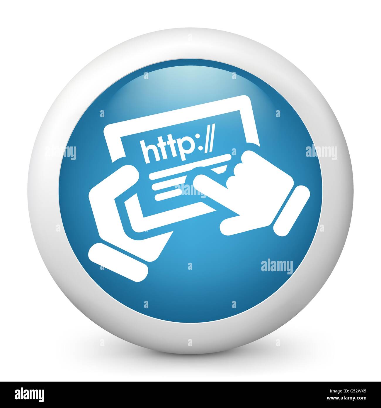 Http connection tablet Stock Vector Image & Art - Alamy