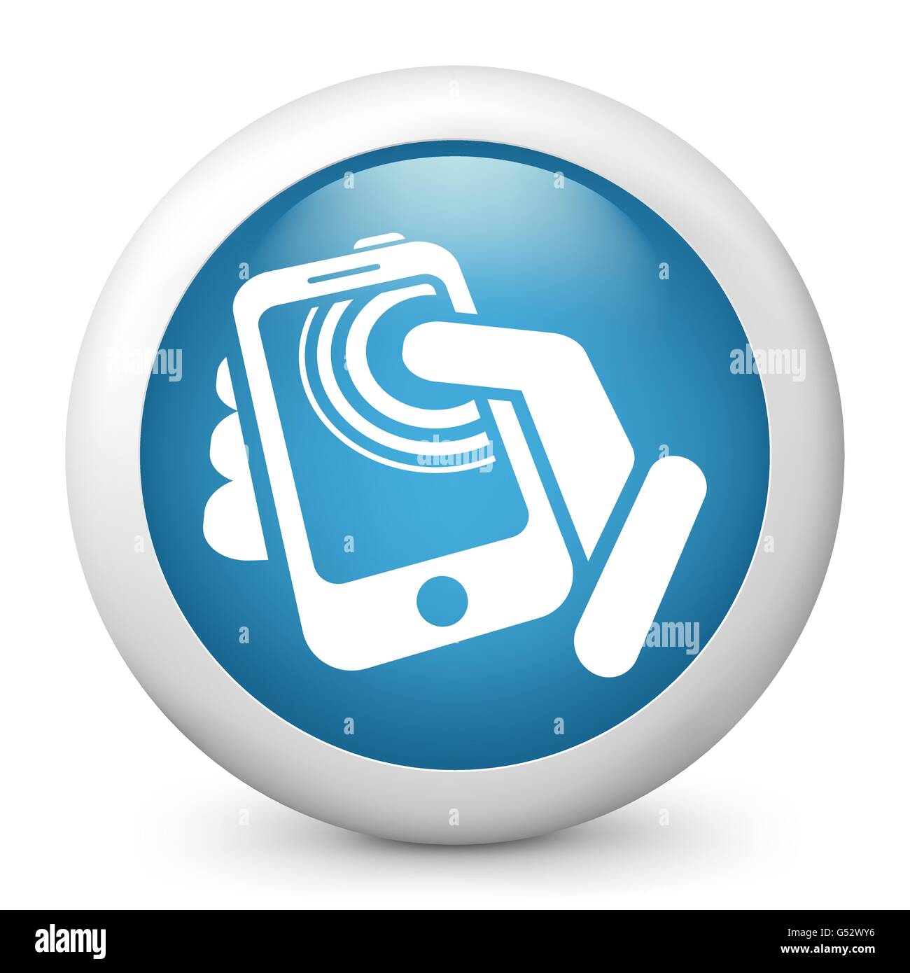 Multitouch screen Cut Out Stock Images & Pictures - Alamy