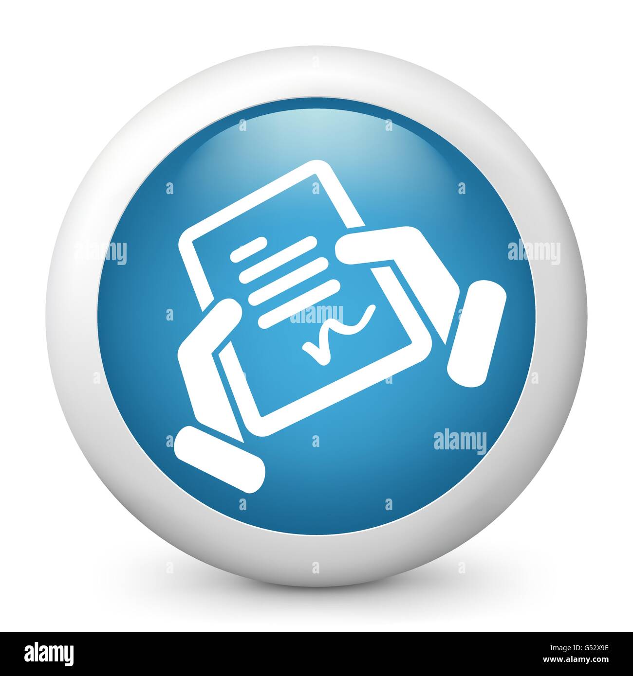 Document sheets Cut Out Stock Images & Pictures - Alamy