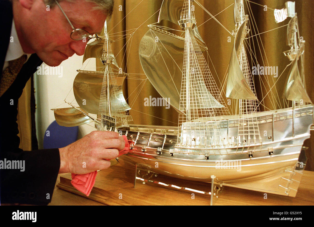 John Nix, Director of Manufacturing at Asprey & Garrard, puts the ...