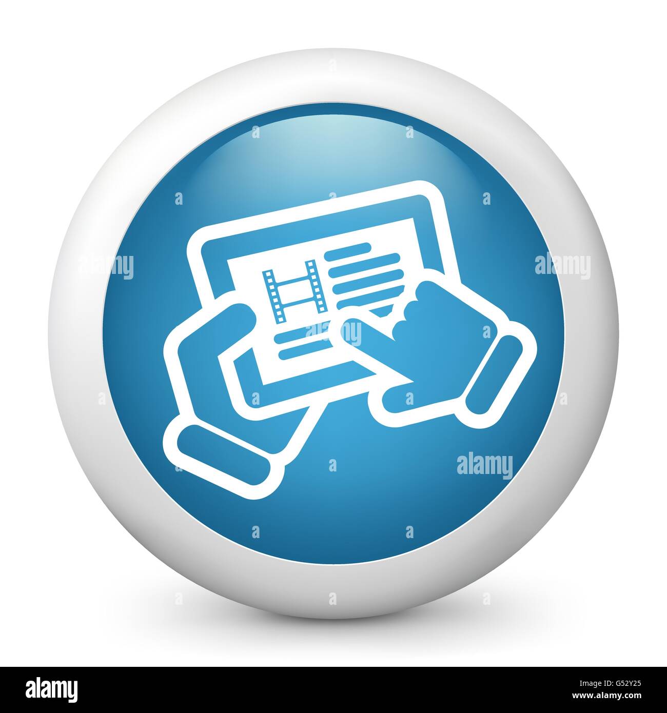 Movie viewing Stock Vector Images - Alamy