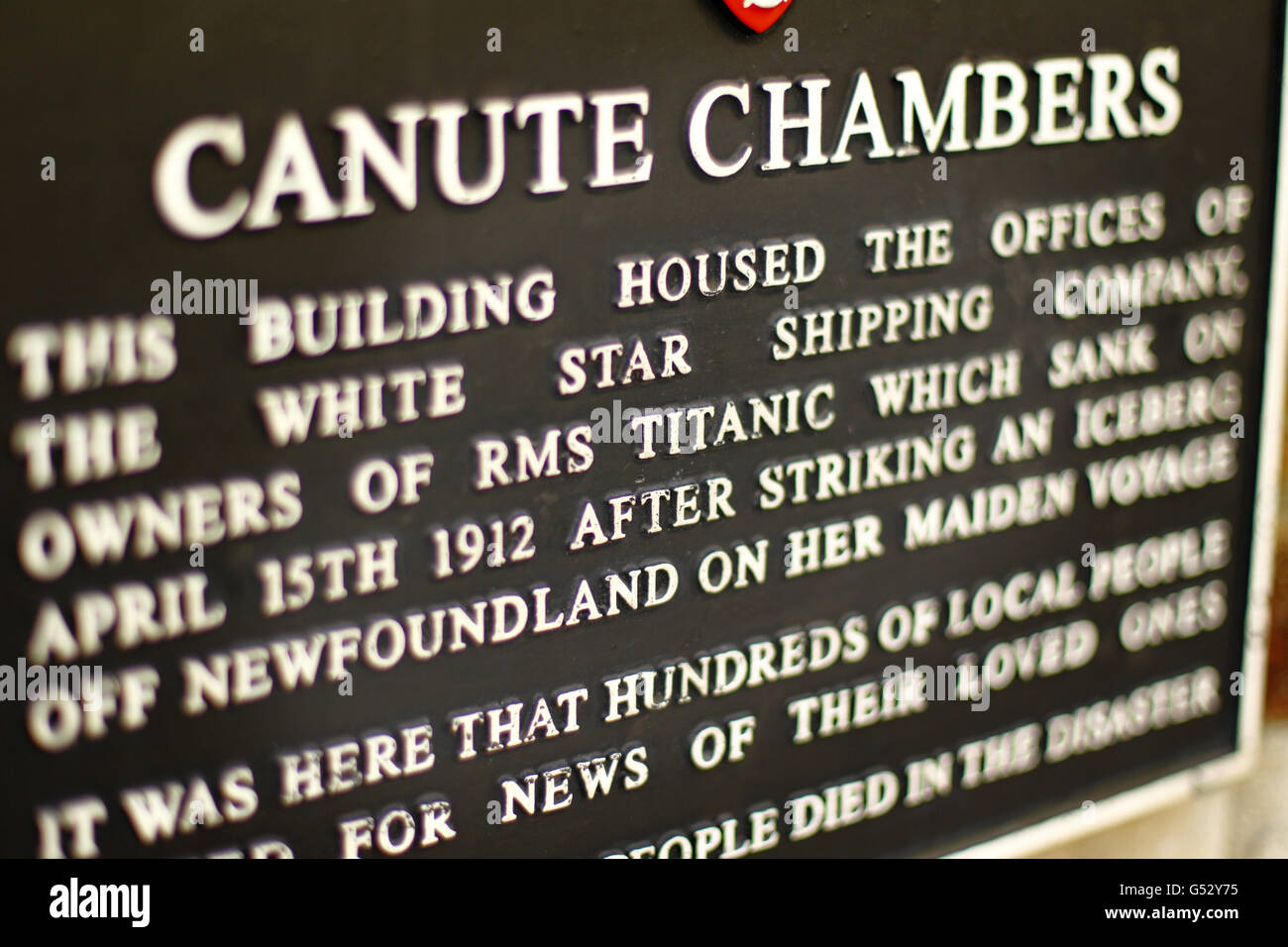 Rms titanic docks southampton hi-res stock photography and images - Alamy