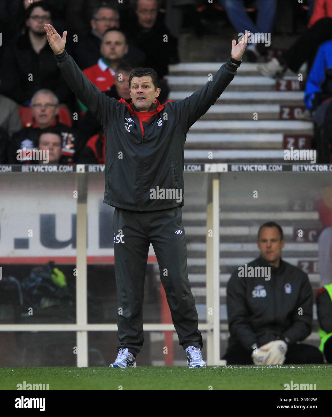 Nottingham forests manager steve cotterill hi-res stock photography and ...