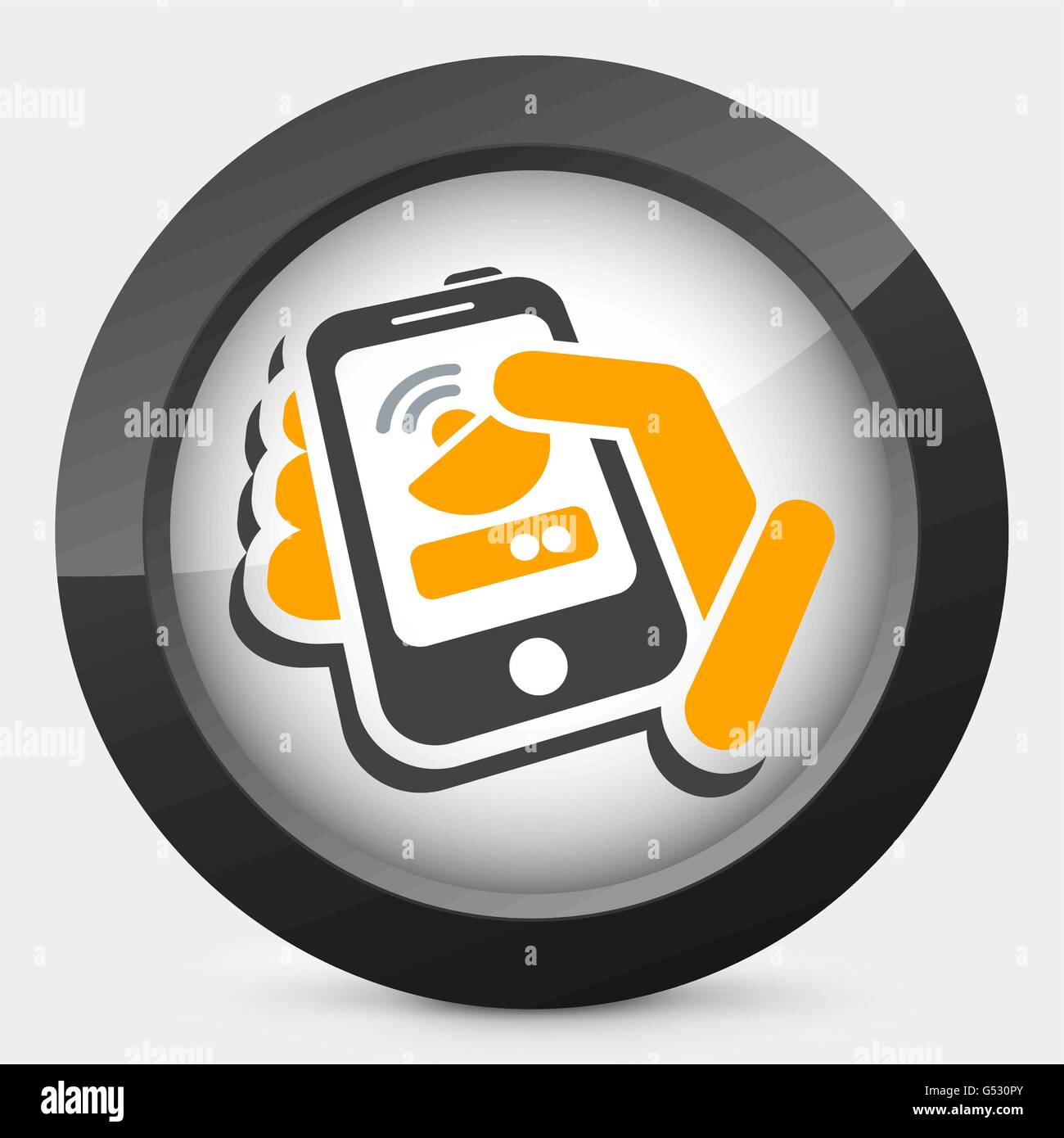 Mobile phone transmitter Stock Vector Images - Alamy