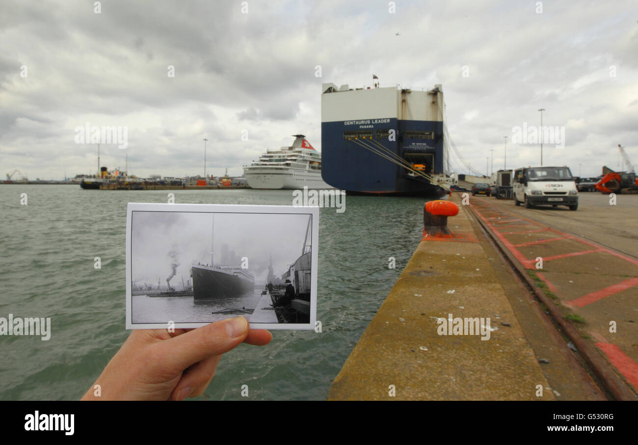 Rms titanic docks southampton hi-res stock photography and images - Alamy