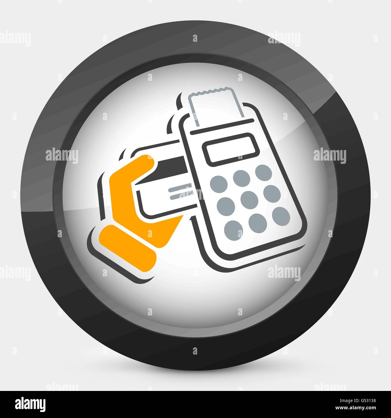 Pos credit card Stock Vector Image & Art - Alamy