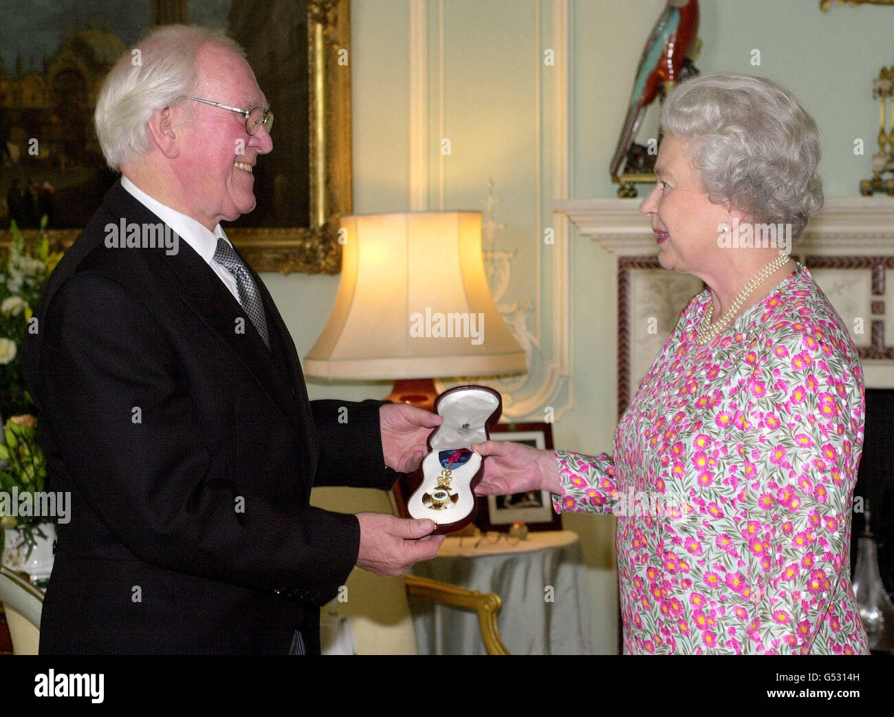Queen James Black Stock Photo - Alamy