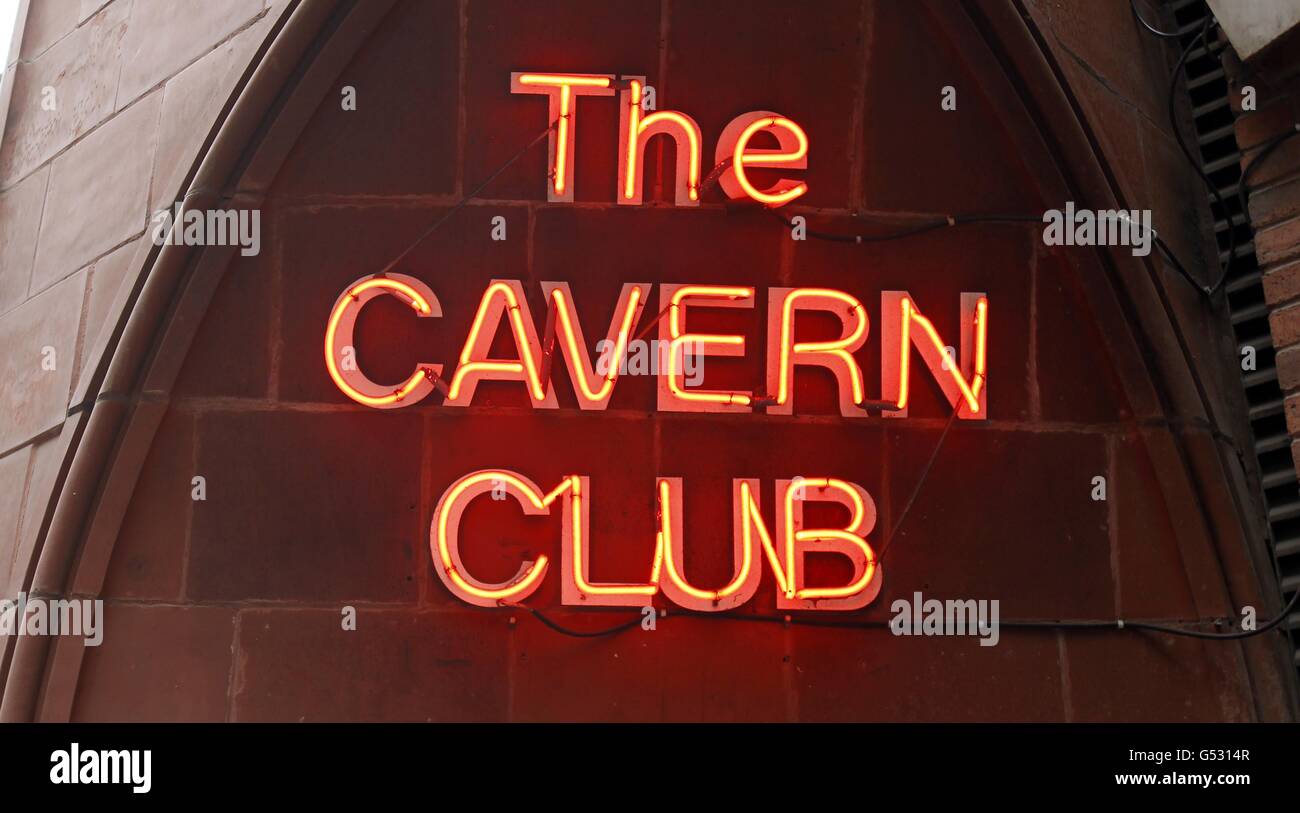 The Cavern Club. A general view of The Cavern in Liverpool. Made famous ...