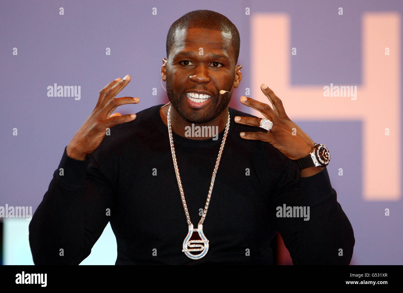 Showbiz 50 cent hi-res stock photography and images - Alamy