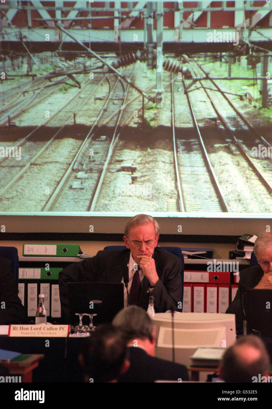 Paddington Inquiry Cullen Stock Photo - Alamy