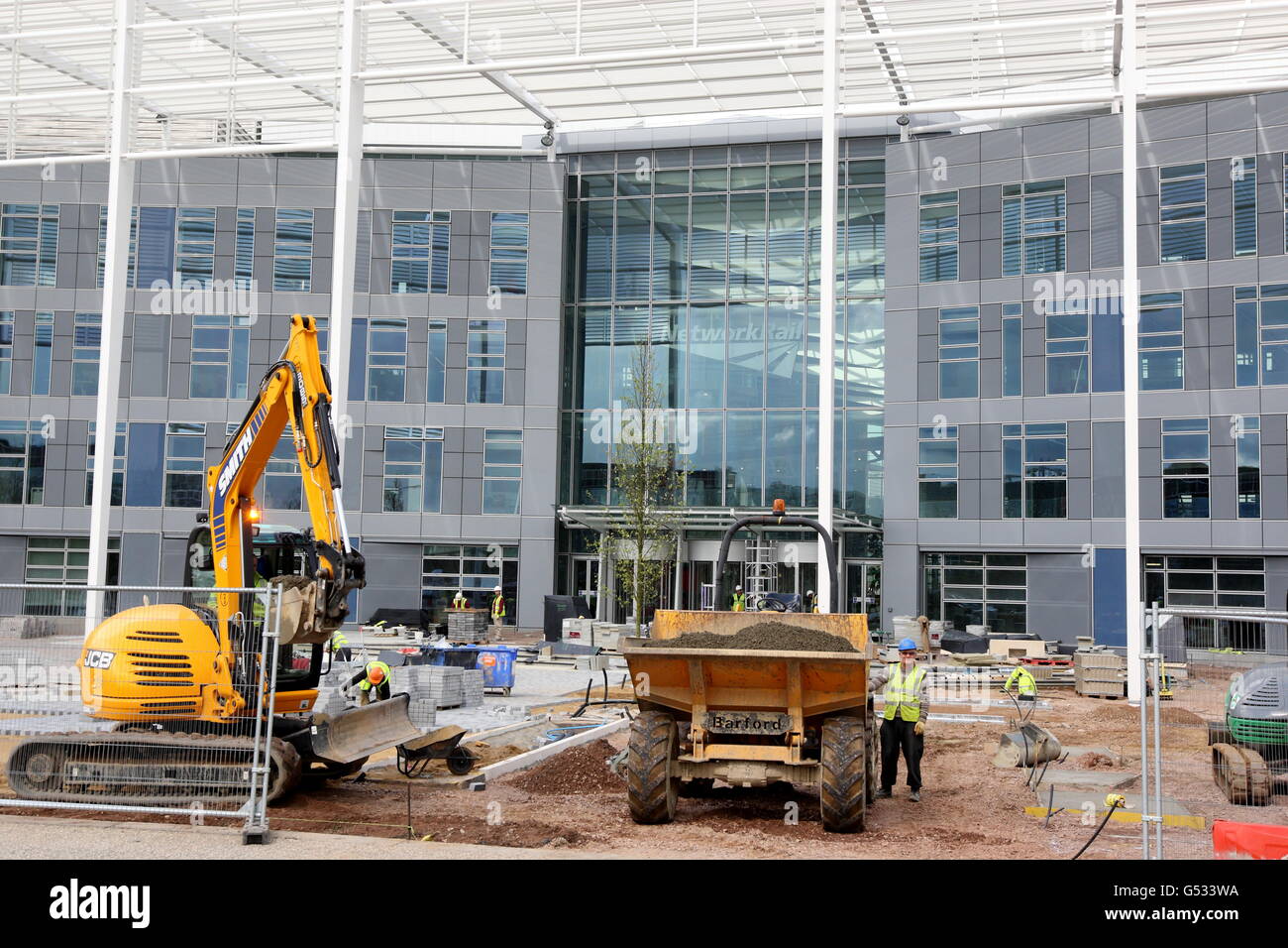 Network Rail HQ in Milton Keynes. The Network Rail HQ in Milton Keynes ...