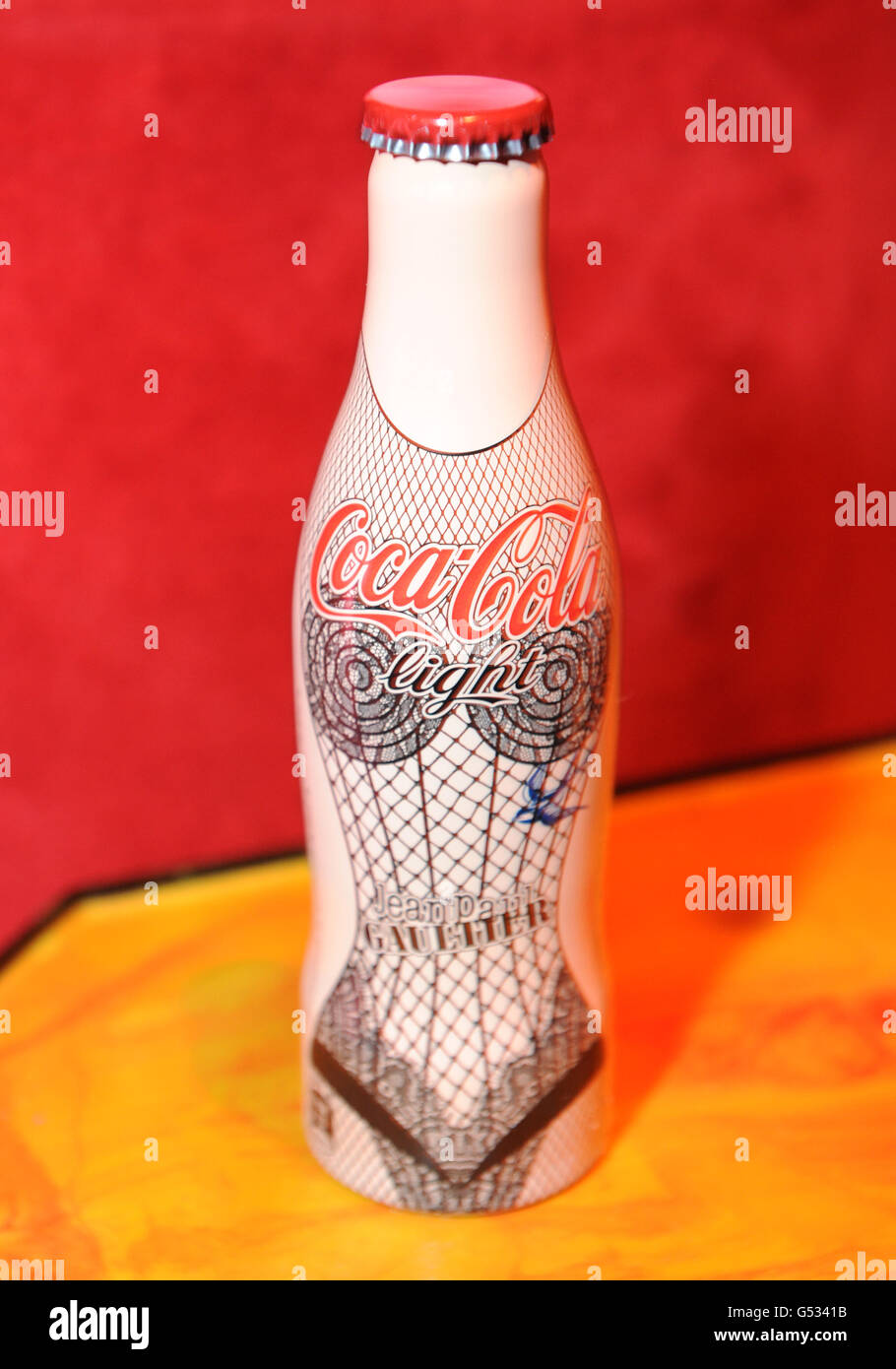 The Front of one of the designs for a limited edition bottle for Coca ...
