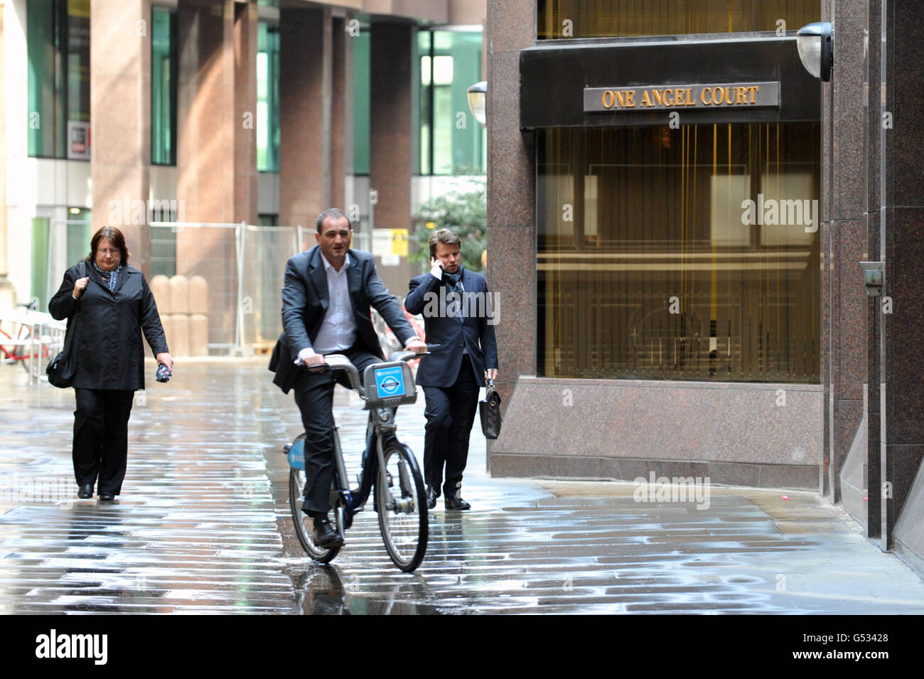 NBNK stock. One Angel Court, in the City of London, headquarters of the ...