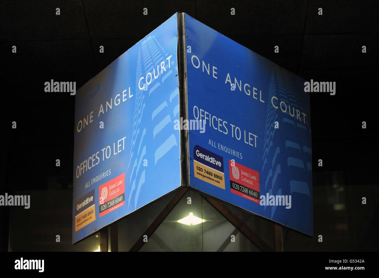 One Angel Court, in the City of London, headquarters of the new NBNK ...