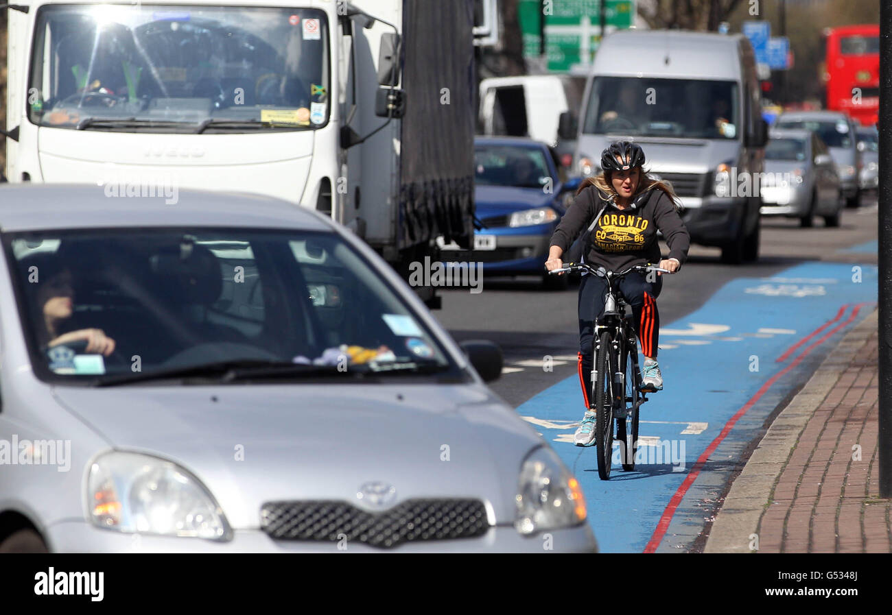 Cs7 cycling superhighway hi-res stock photography and images - Alamy