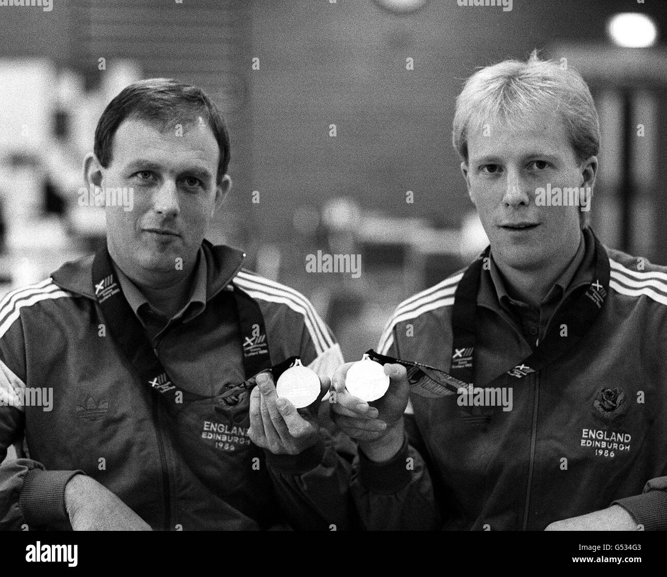England's gold medallists in the shotgun Olympic Trench Pairs at ...