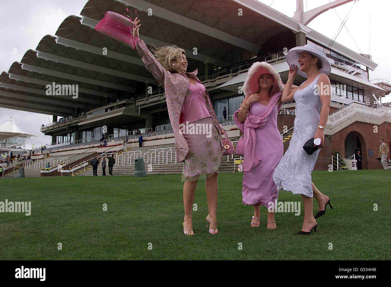 Weather windy fashion hat hats hi-res stock photography and images - Alamy