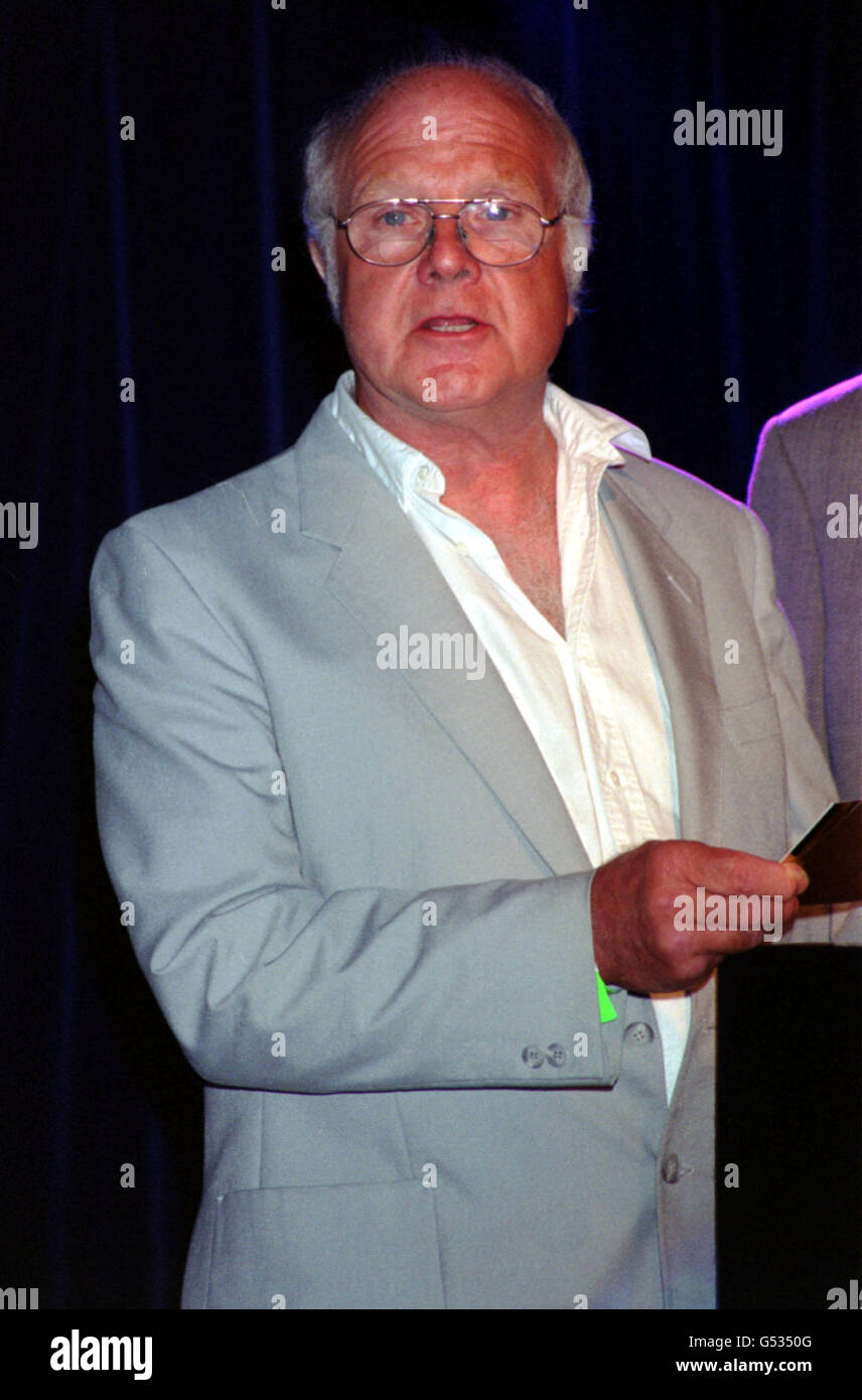 Animator Roy Naisbitt, who present the WAM!NET Animation Award to ...