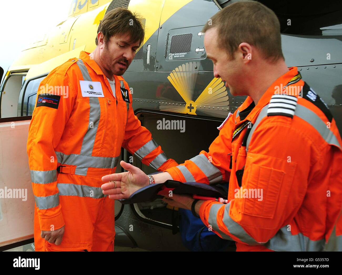 Simon Le Bon becomes an ambassador with the Air Ambulance Service and ...