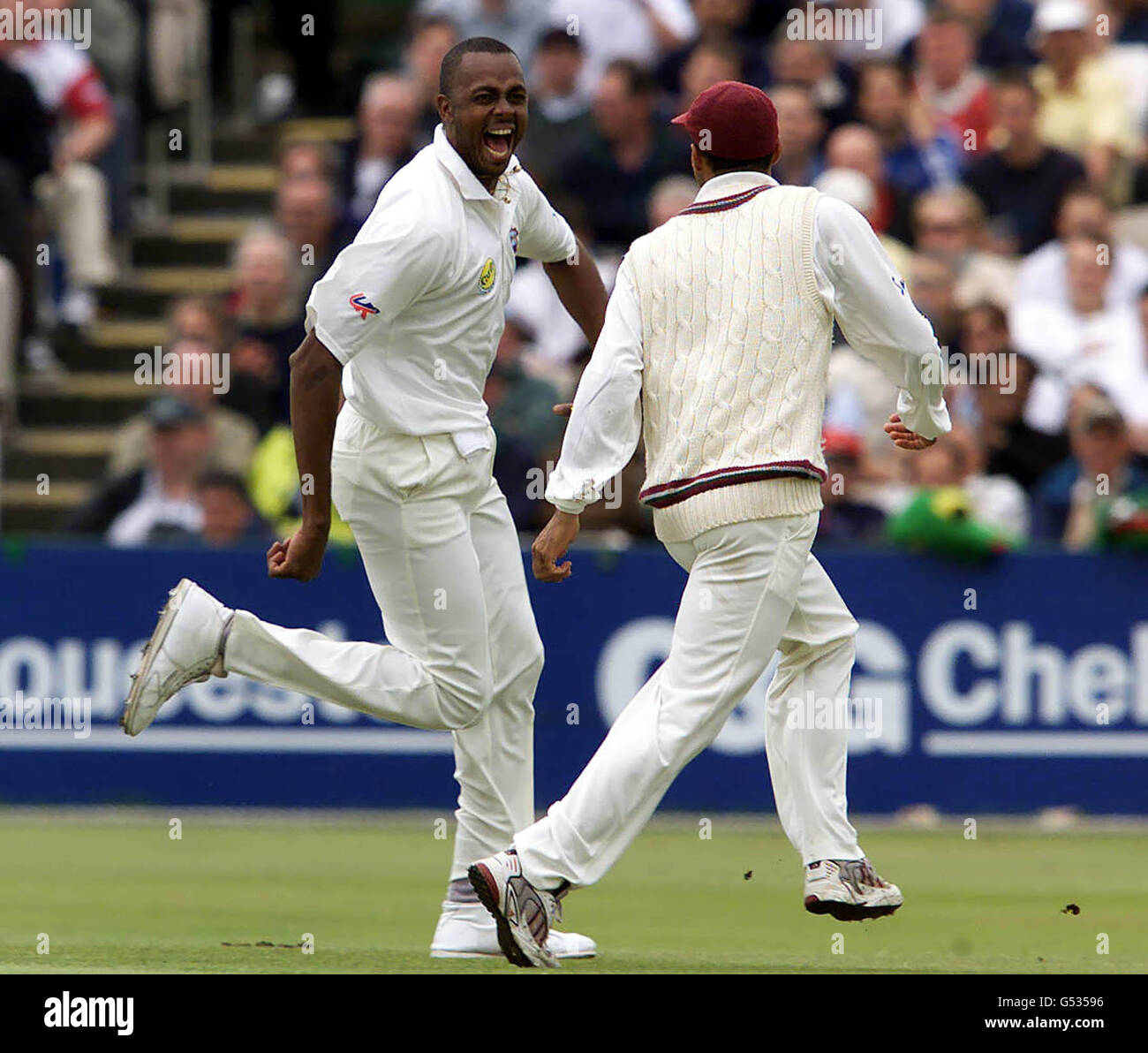 West indies test captain jimmy adams hi-res stock photography and ...