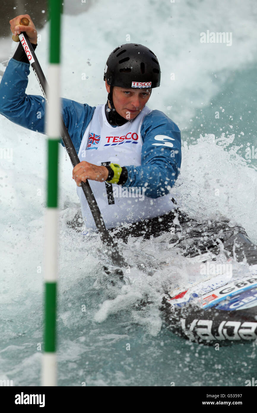 Canoe kayak london 2012 canoeing lee valley hi-res stock photography ...