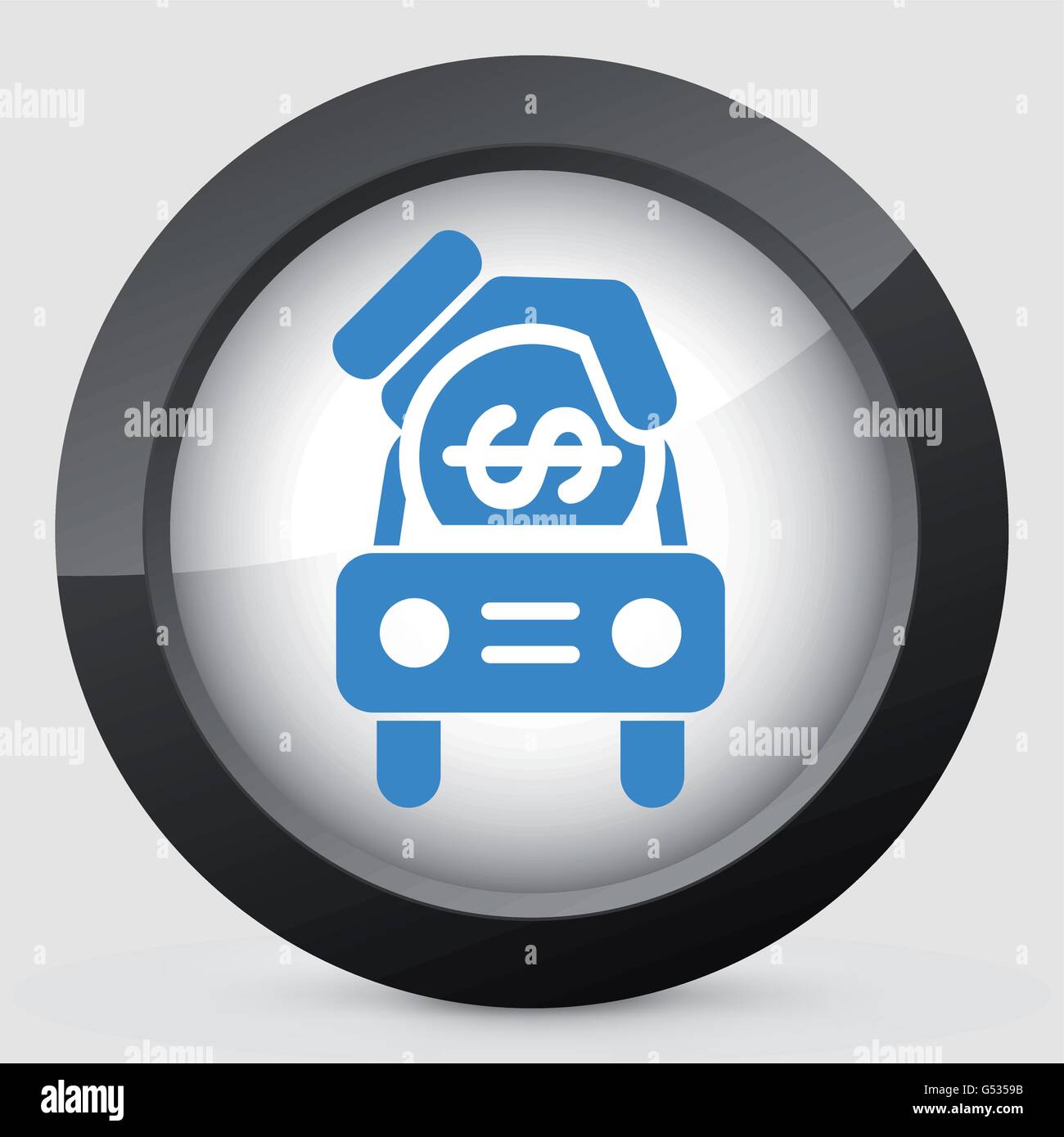 Car money icon Stock Vector Image & Art - Alamy